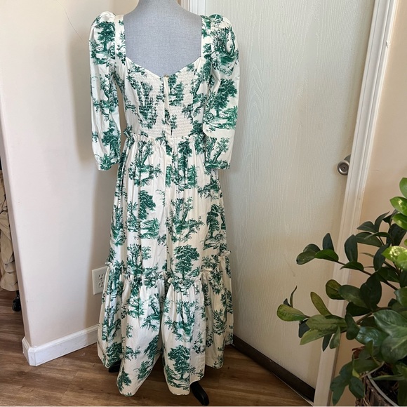 Cara Cara | Dresses | Nwt Cara Cara Bluehill Forest Toile Dress | Poshmark